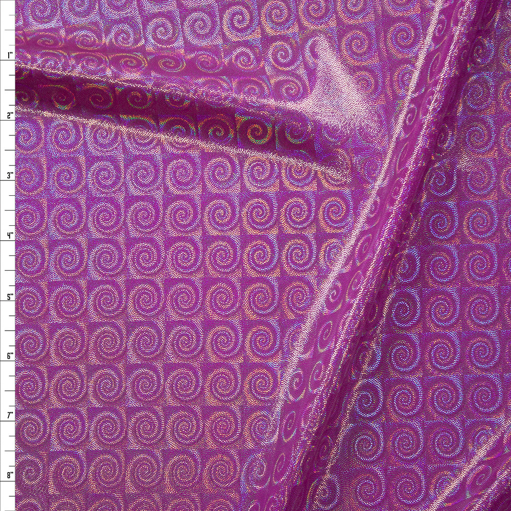 Cali Fabrics Iridescent Silver On White Nylon Spandex Mystique Fabric Cali Fabrics Iridescent Silver On White Nylon Spandex Mystique Fabric