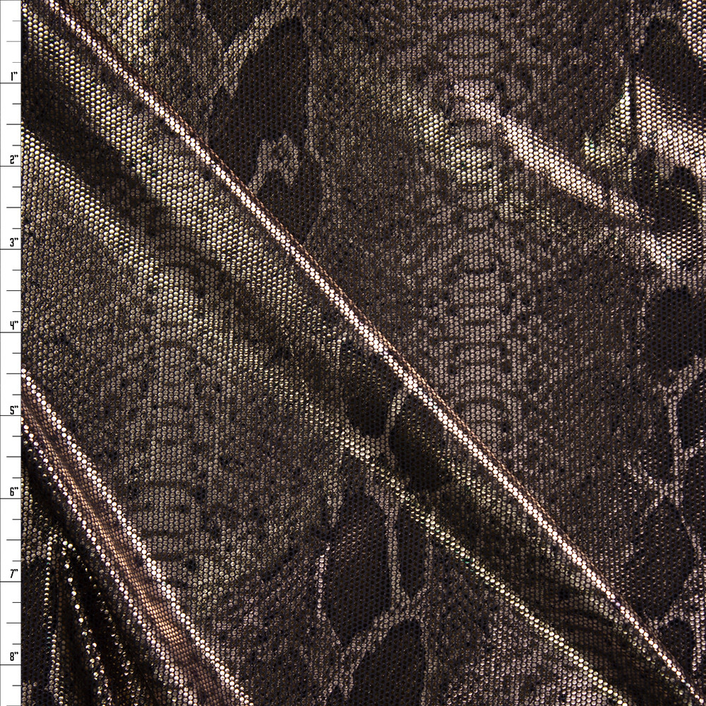 Cali Fabrics | Silver Liquid Lame