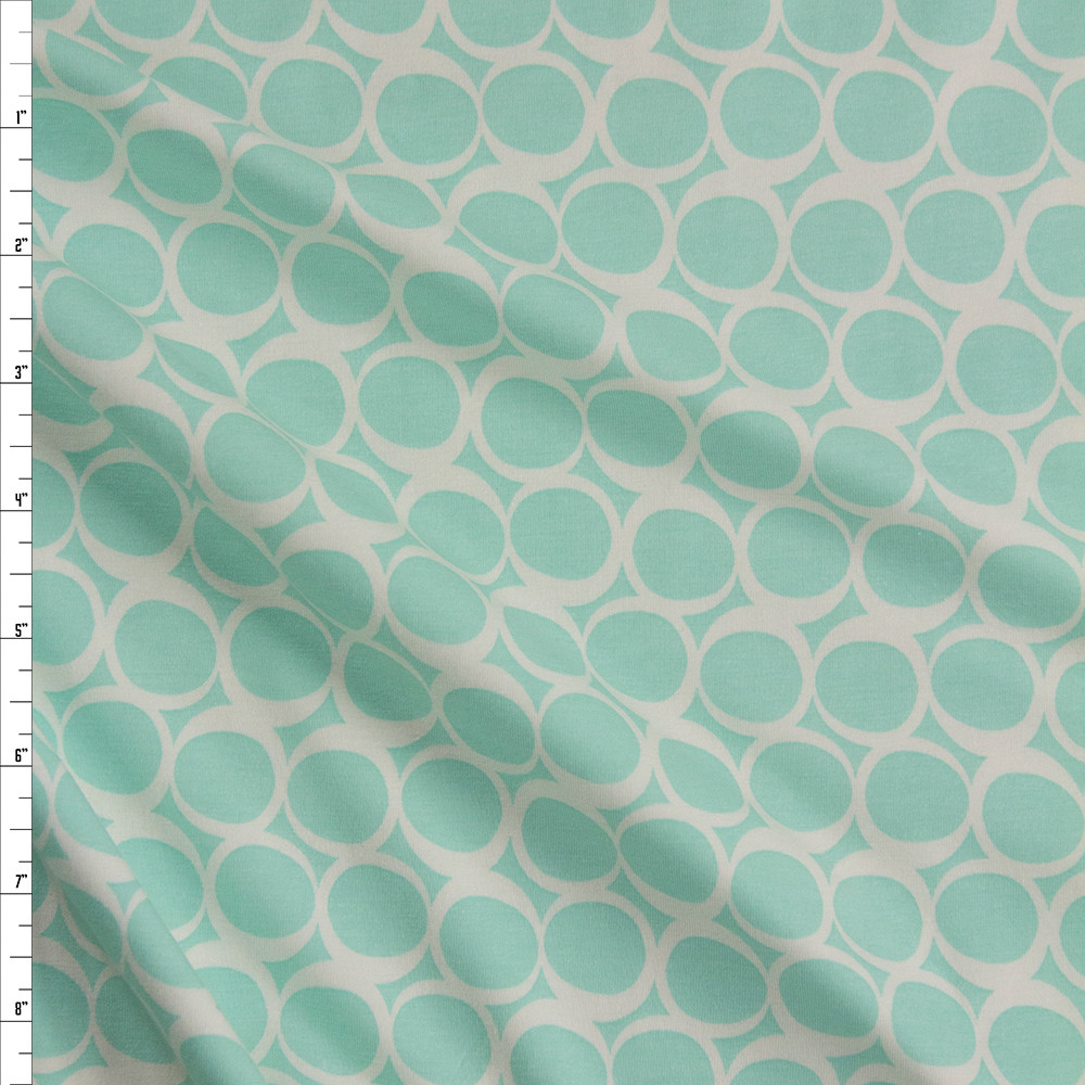 Cali Fabrics Laced Moss Fabric by the Yard