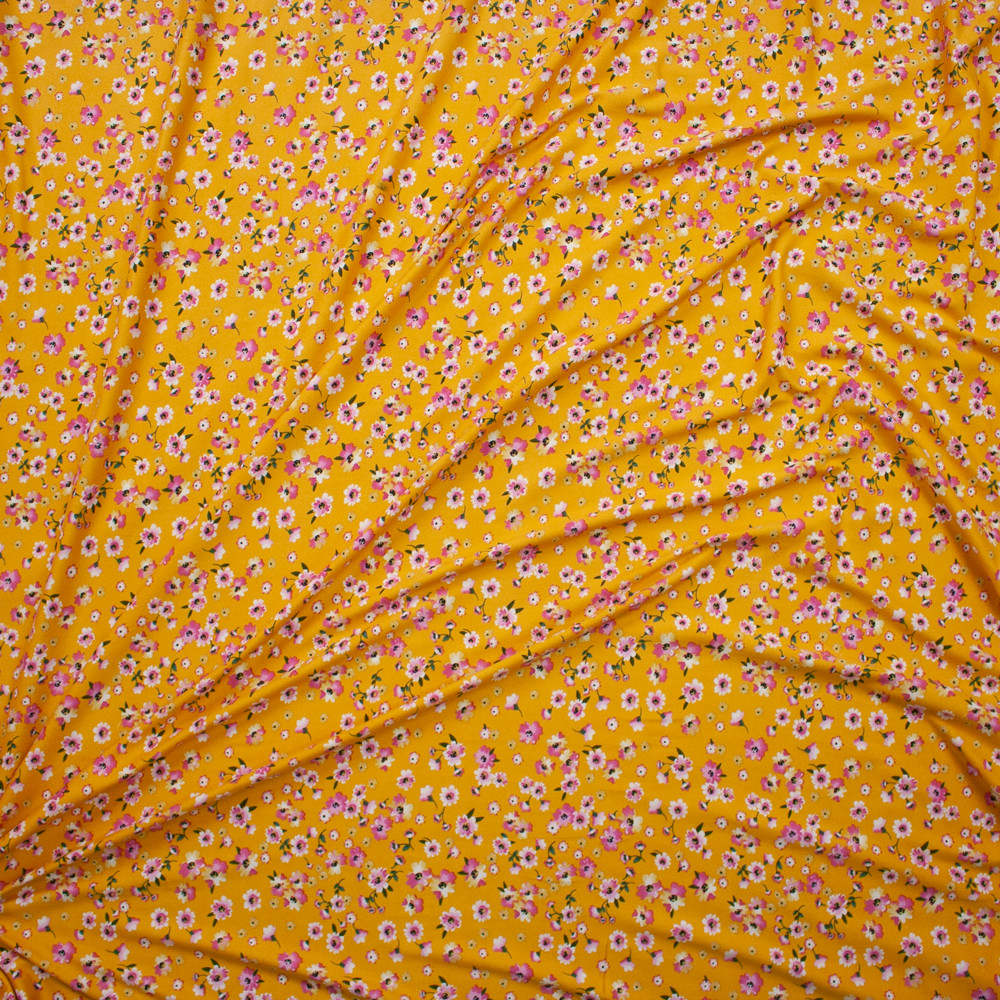 Cali Fabrics | Orange Value Interlock Knit