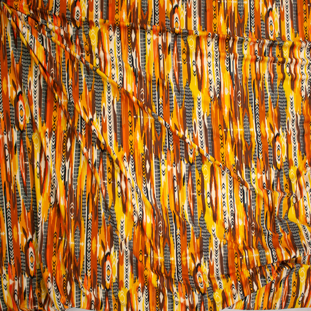 Cali Fabrics Multi Colored Southwestern Inspired Double Brushed Poly ...
