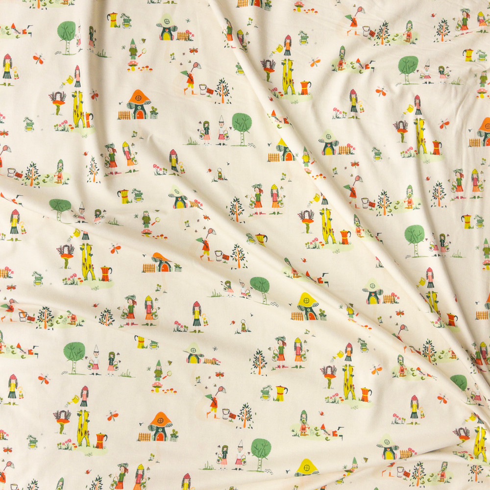 Cali Fabrics Sunny Side Up Stretch Cotton Jersey Knit From Art Gallery ...