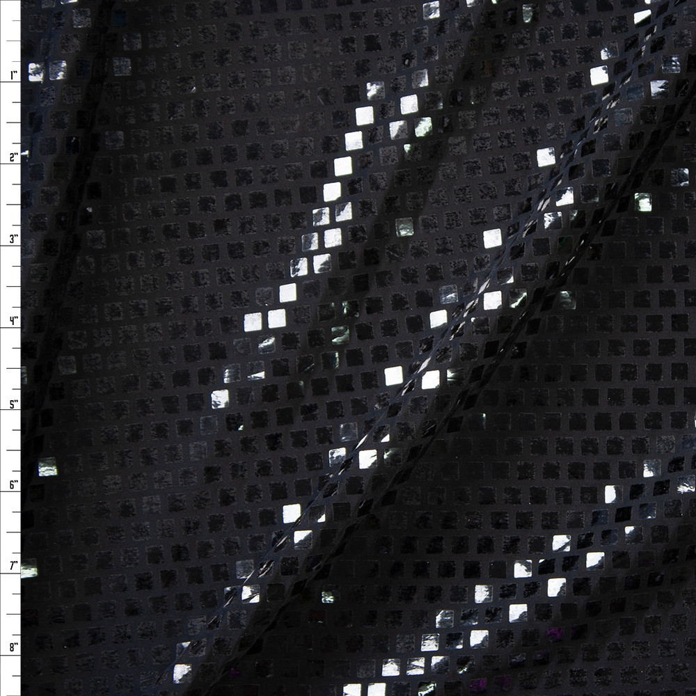 Cali Fabrics Black 5” Layered Fringe Fabric Fabric by the Yard