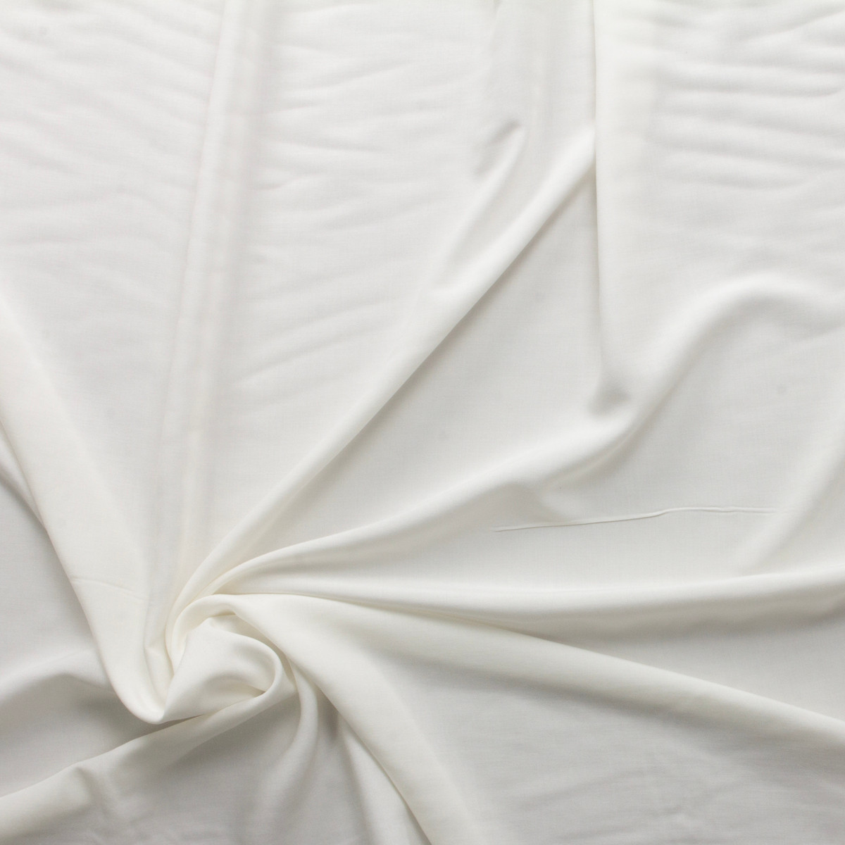 Cali Fabrics | Ivory Rayon Challis