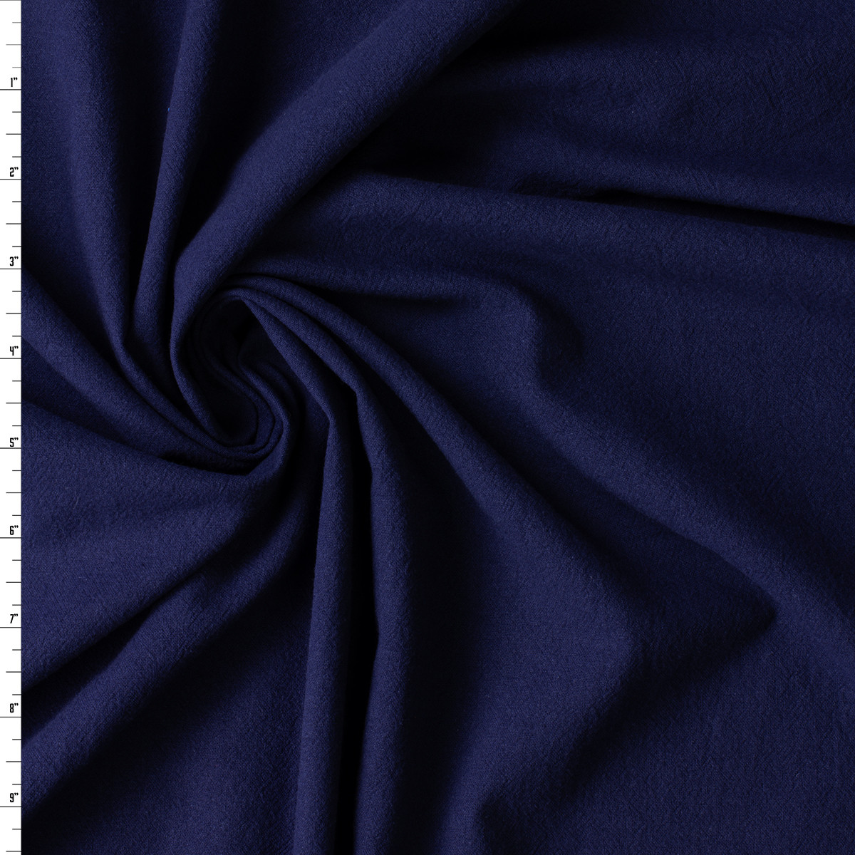 Cali Fabrics Navy Blue Cotton Gauze #30818 Fabric by the Yard
