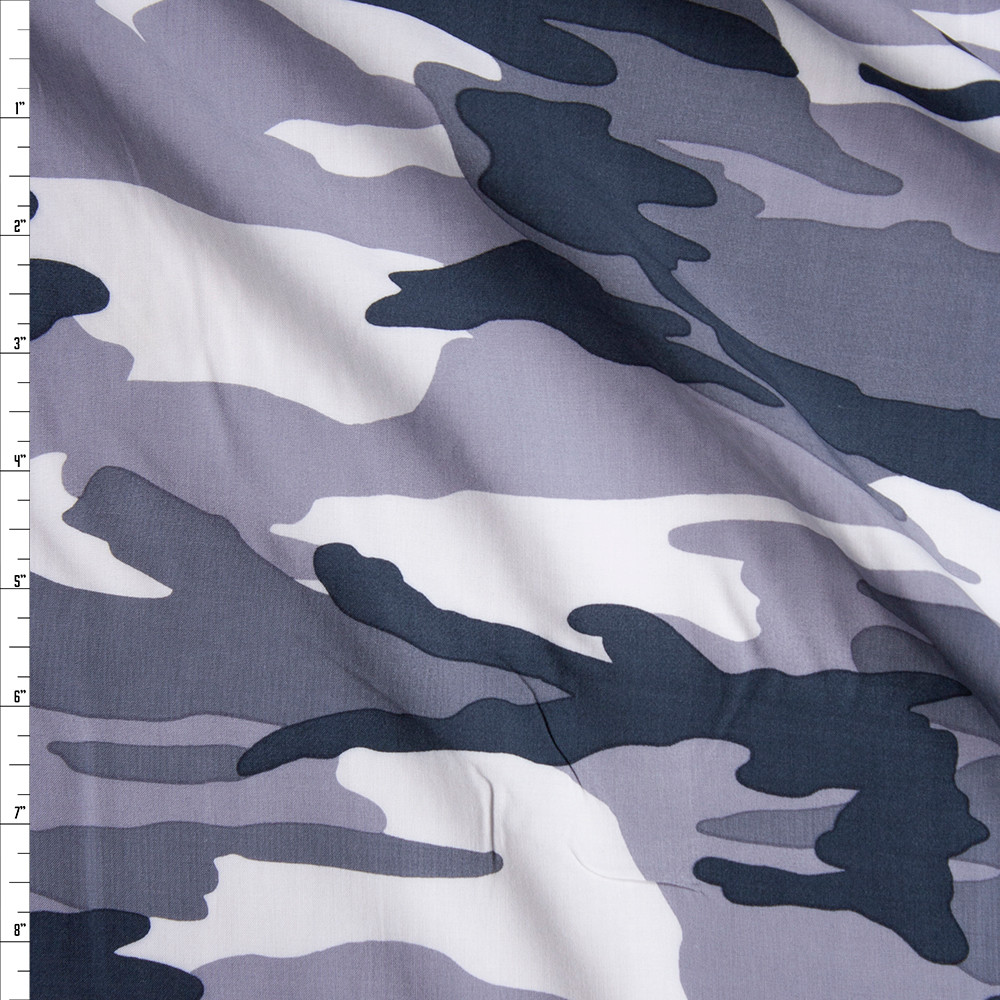 Cali Fabrics | Black Rayon Challis