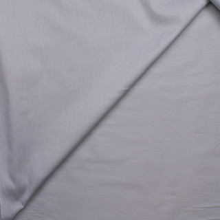 Cali Fabrics Light Grey Stretch Cotton Broadcloth Fabric by the Yard