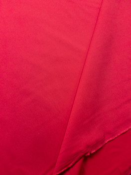 Cali Fabrics | Red Stretch Cotton Broadcloth