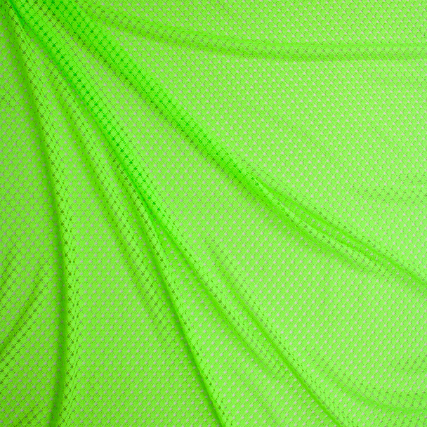 Cali Fabrics Neon Yellow Diagonal Pattern Crochet Lace Fabric by the Yard