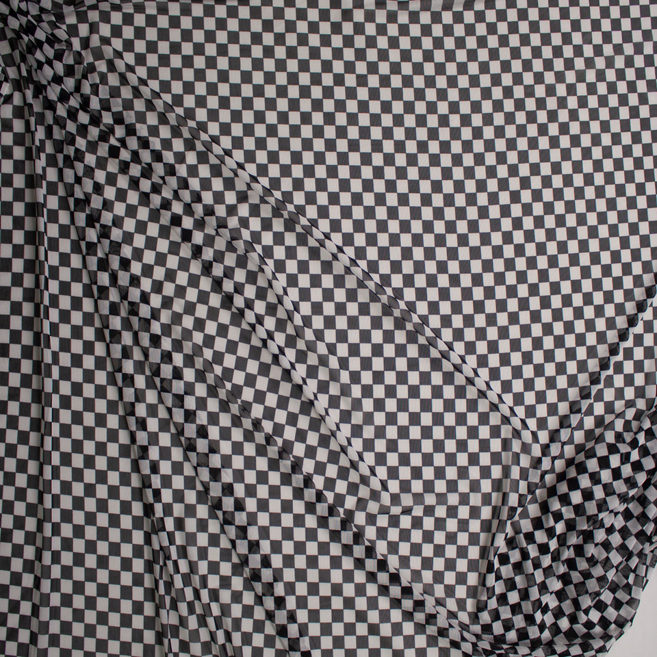Cali Fabrics | Black Power Mesh