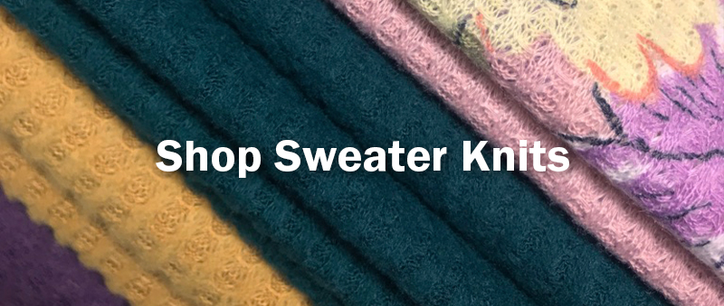 Double Brushed Poly, Jersey Knit Fabrics, Sweater Knits, French Terry ...