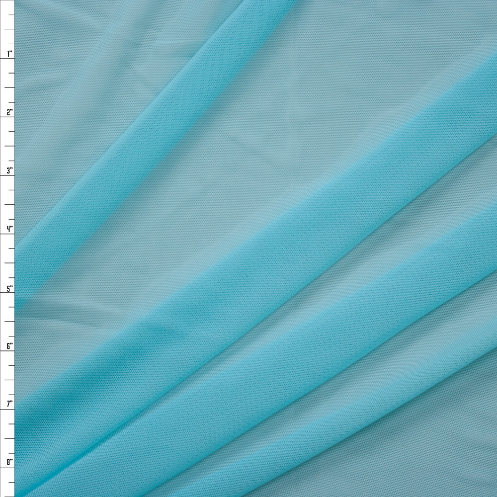 Cali Fabrics Aqua Designer Power Mesh Fabric by the Yard