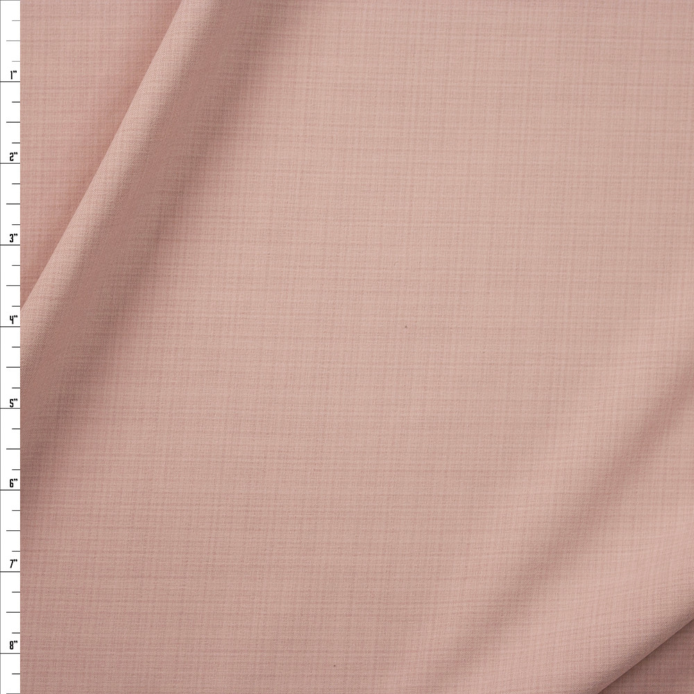 Cali Fabrics Misty Rose Irma Suiting by Mook Fabrics Fabric by the Yard