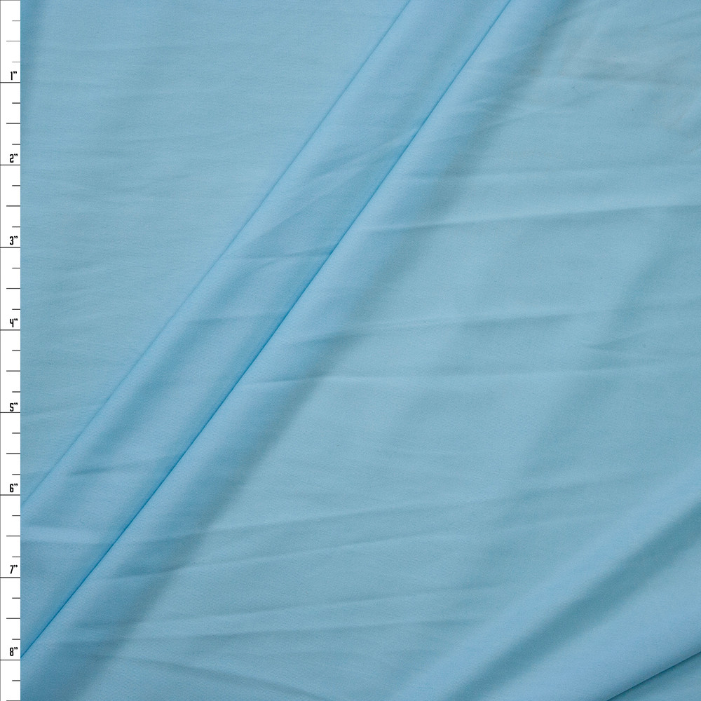 Cali Fabrics Robins Egg Blue Designer ITY Fabric by the Yard