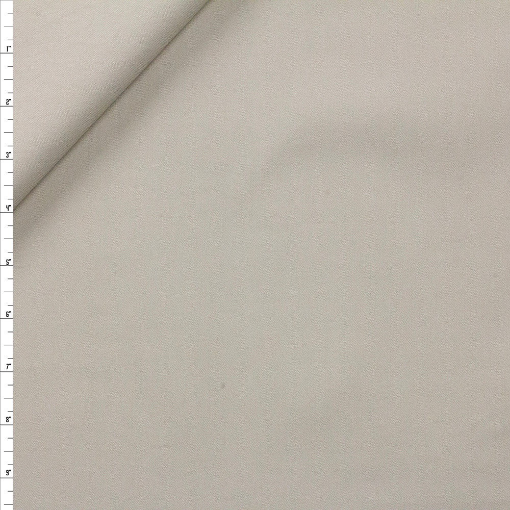 Cali Fabrics Light Tan Designer Viscose Nylon Stretch Twill Fabric by ...
