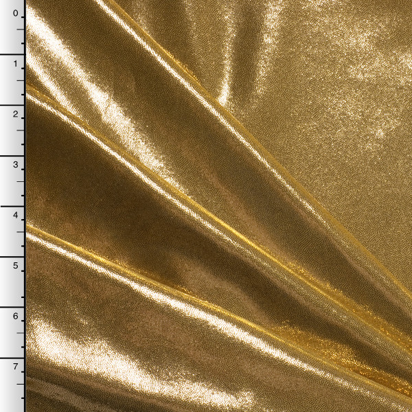 Cali Fabrics | Gold Stretch Mystique
