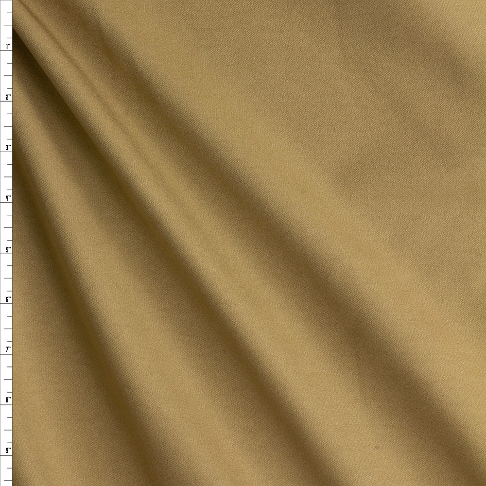 Cali Fabrics Tan Designer Viscose Nylon Stretch Twill #27503 Fabric by ...
