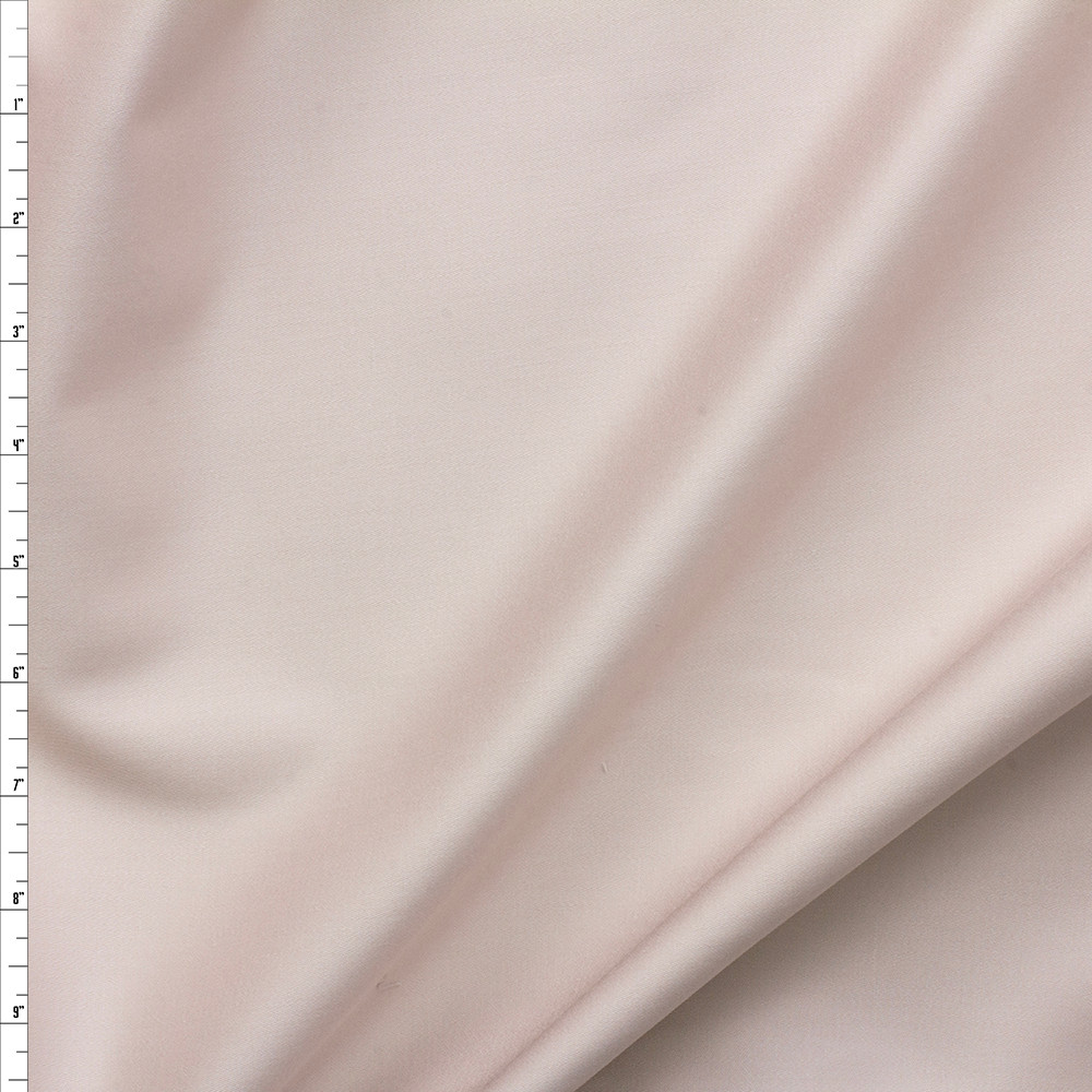 Cali Fabrics Light Tan Cotton Sateen #27595 Fabric by the Yard