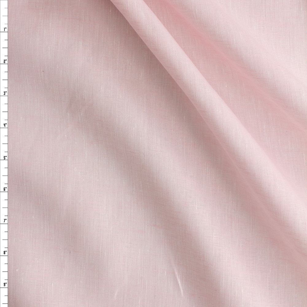 Cali Fabrics Light Pink Quintin Irish Linen From Spence Bryson Fabric ...