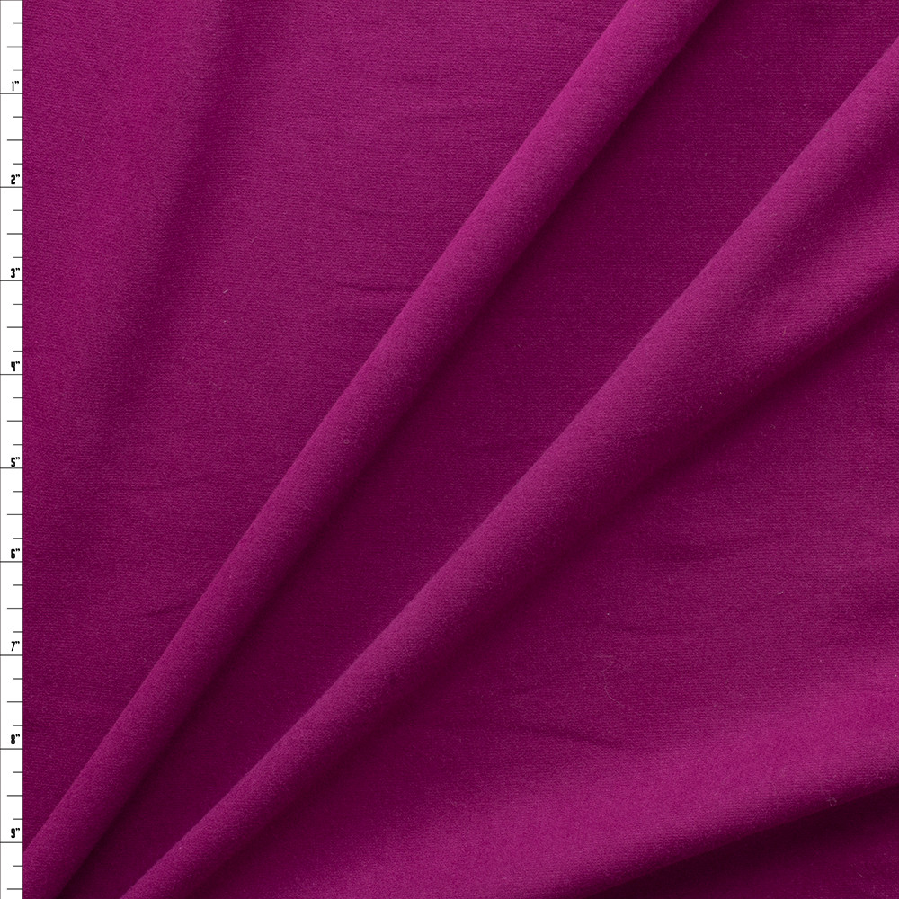 Cali Fabrics Berry Stretch Cotton Jersey #27909 Fabric by the Yard