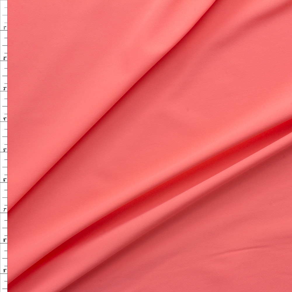 Cali Fabrics Coral Matte Nylon/Spandex #27992 Fabric by the Yard