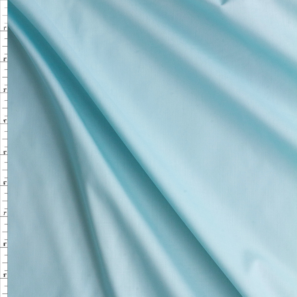 Cali Fabrics Mint Fine Italian Shirting From Albini #28666 Fabric by ...