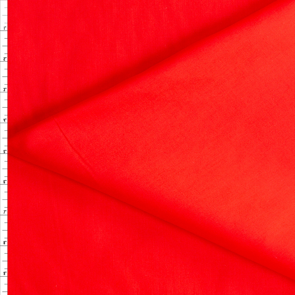 Cali Fabrics Red Poly/Cotton Broadcloth #29006 Fabric by the Yard