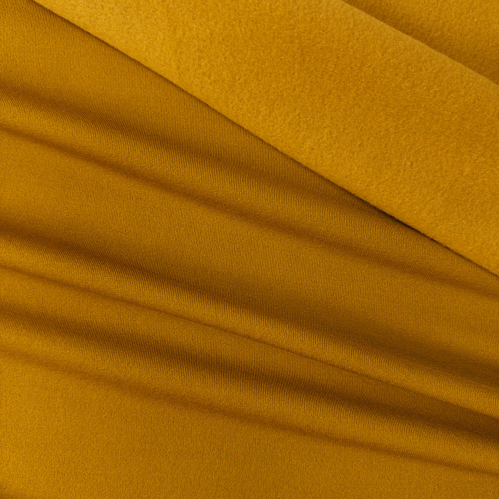 Cali Fabrics Mustard Polartec® Power Stretch Pro #29203 Fabric by the Yard