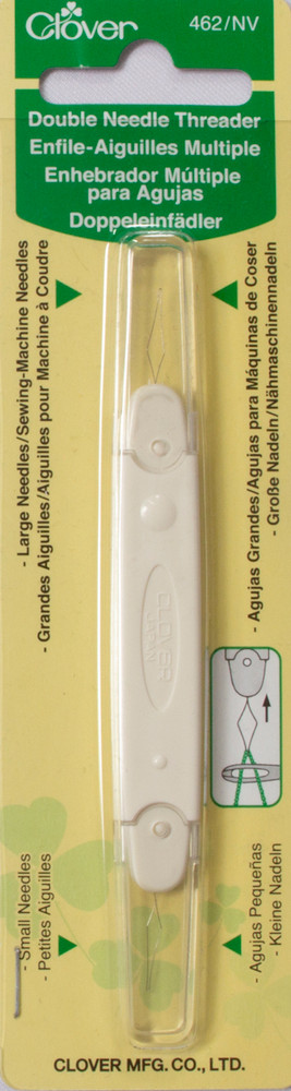 Cali Fabrics Clover Double Needle Threader Fabric by the Yard