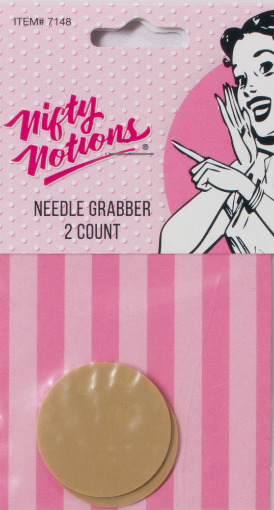 Cali Fabrics Nifty Notions Needle Grabber 2-Pack Fabric by the Yard