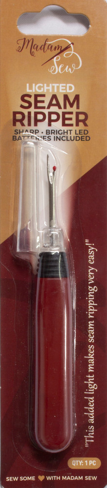 Cali Fabrics Madam Sew Lighted Seam Ripper Fabric by the Yard