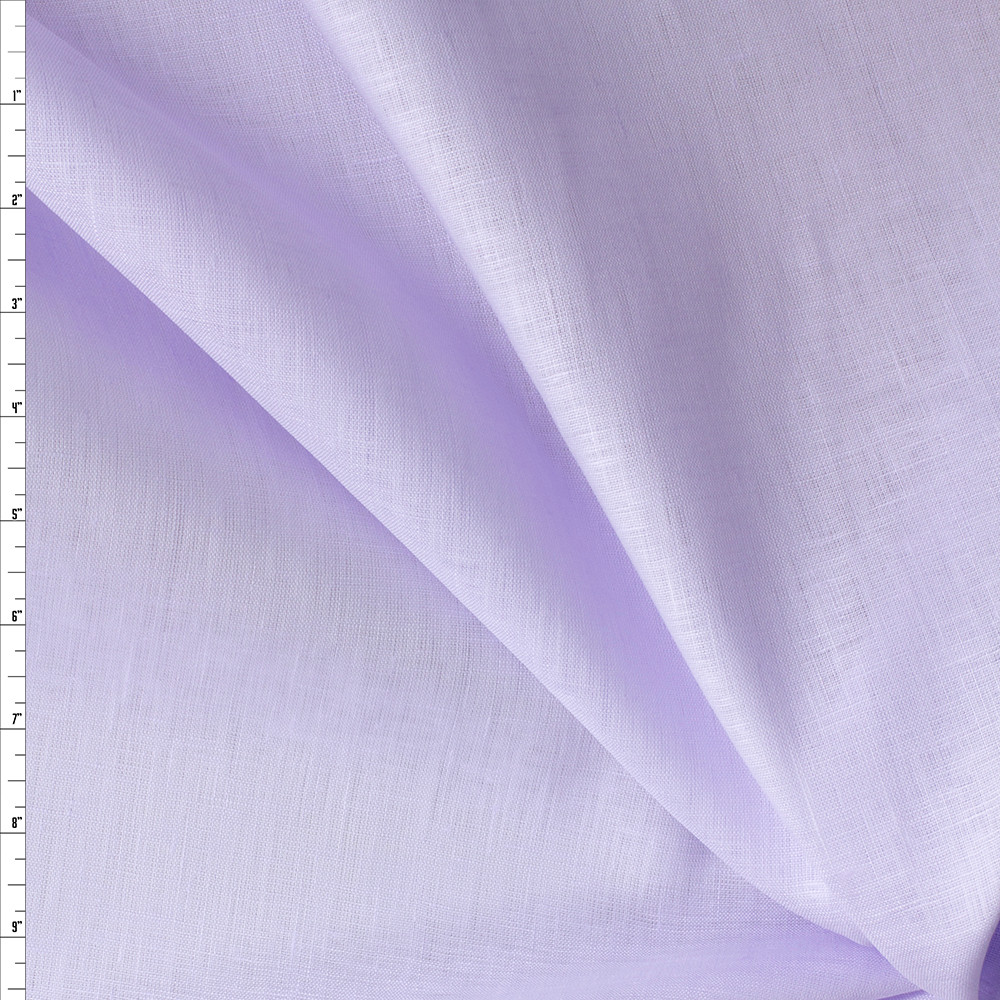 Cali Fabrics Lilac Irish Linen from Spence Bryson #29957 Fabric by the Yard