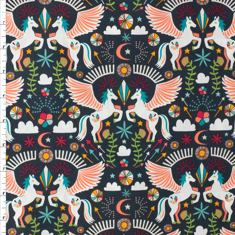 Cali Fabrics Onward + Upward Magical Moment Cotton Poplin from Art Gallery Fabrics #30218 Fabric ...