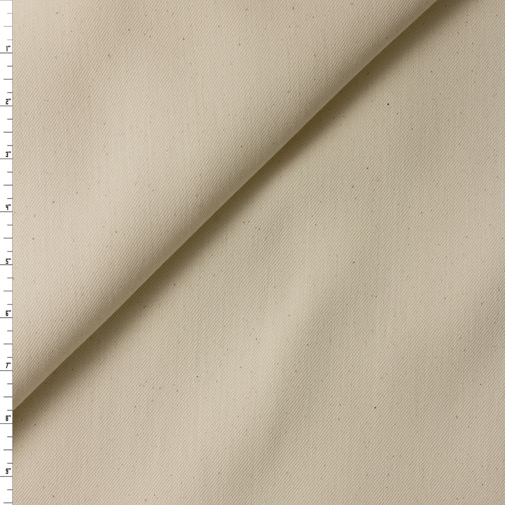 Cali Fabrics Natural Stretch Cotton Twill #30973 Fabric by the Yard