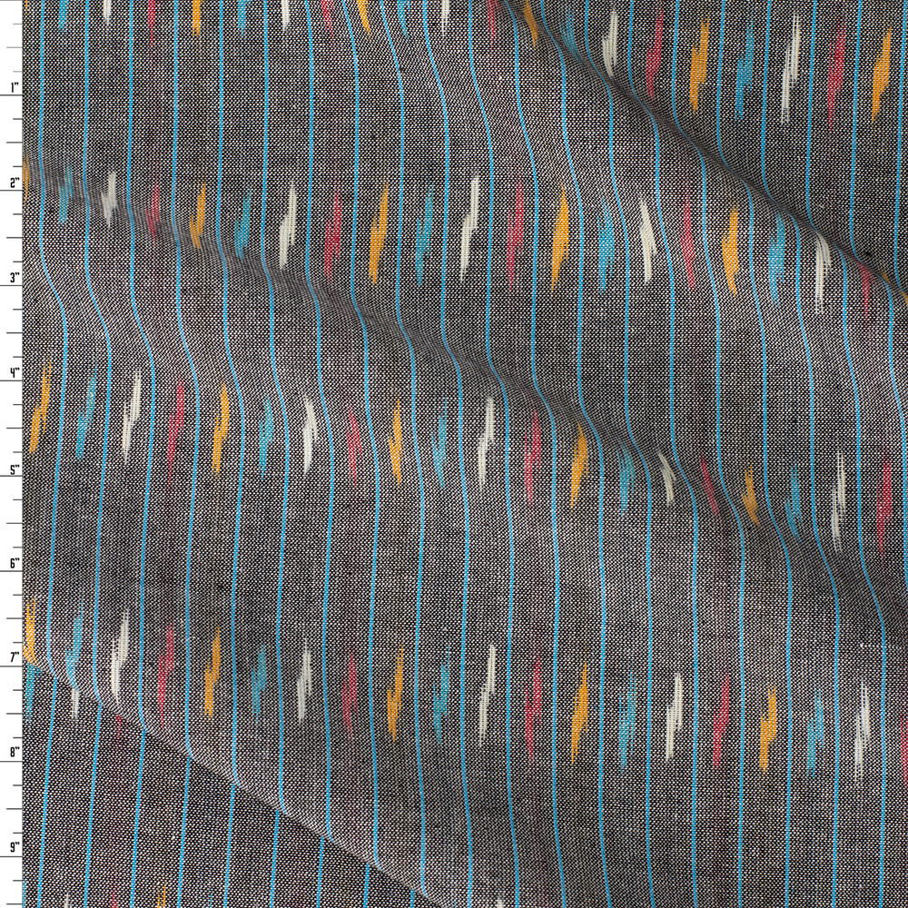 Cali Fabrics Multi Bali Cotton Ikat from Robert Kaufman #31205 Fabric ...