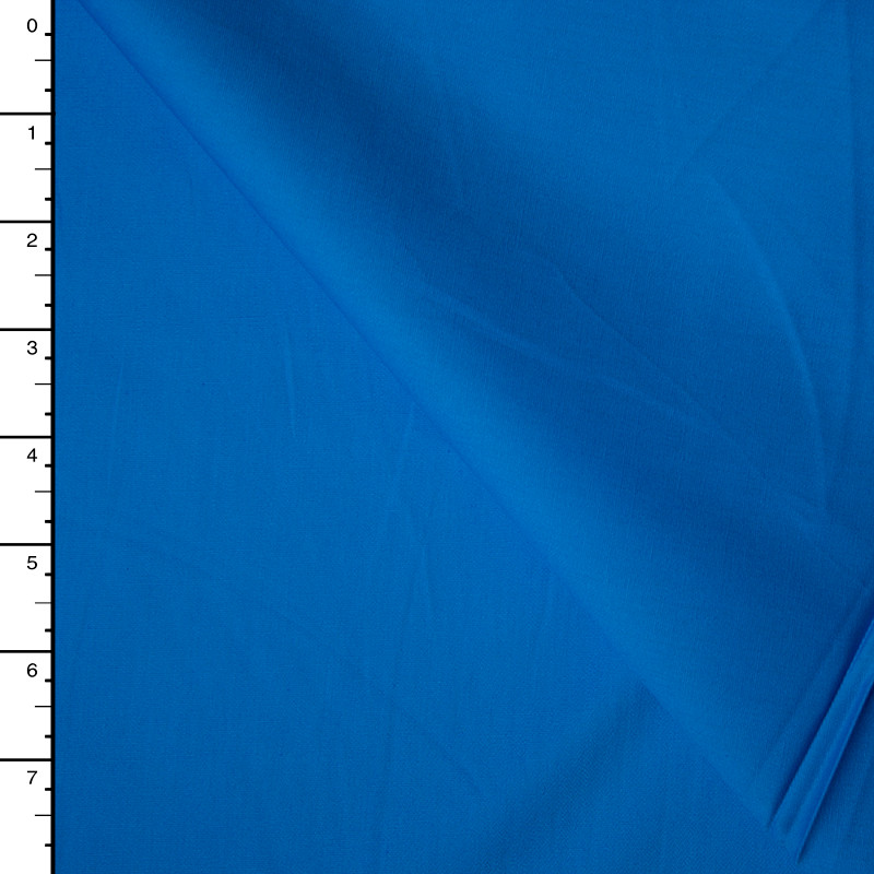Cali Fabrics | Cobalt Blue Stretch Cotton Broadcloth