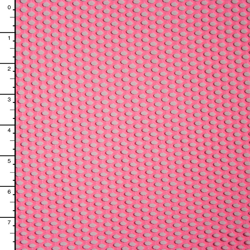 Cali Fabrics | Neon Pink Stretch Fishnet