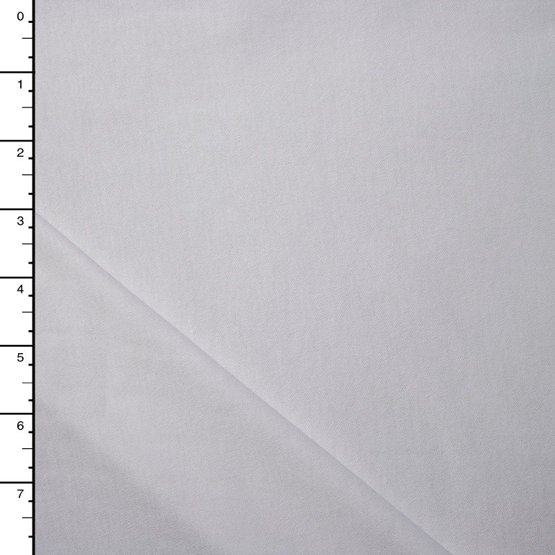 Cali Fabrics | White Rayon Interlock Knit