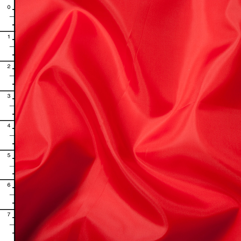 Cali Fabrics Red Polyester Sheath Lining Fabric by the Yard
