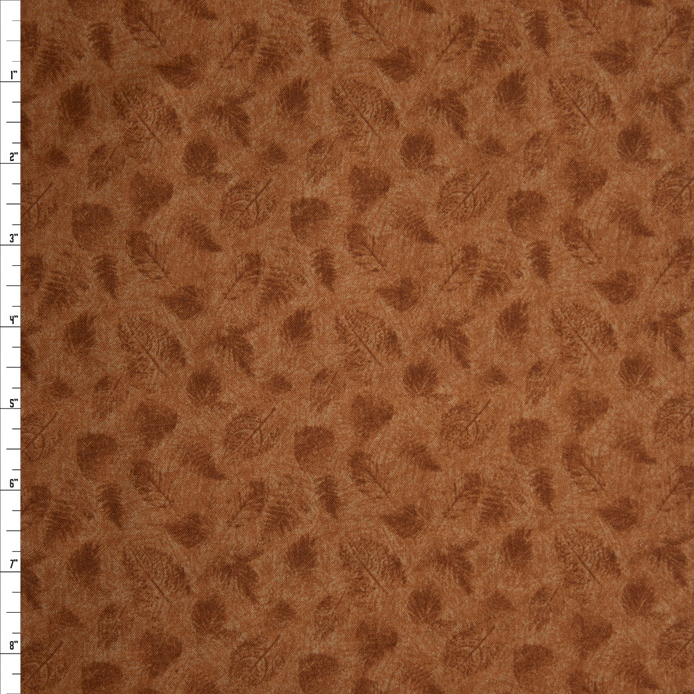 Cali Fabrics Classique Leaf Impress Brown by Paintbrush Studio Quilter ...