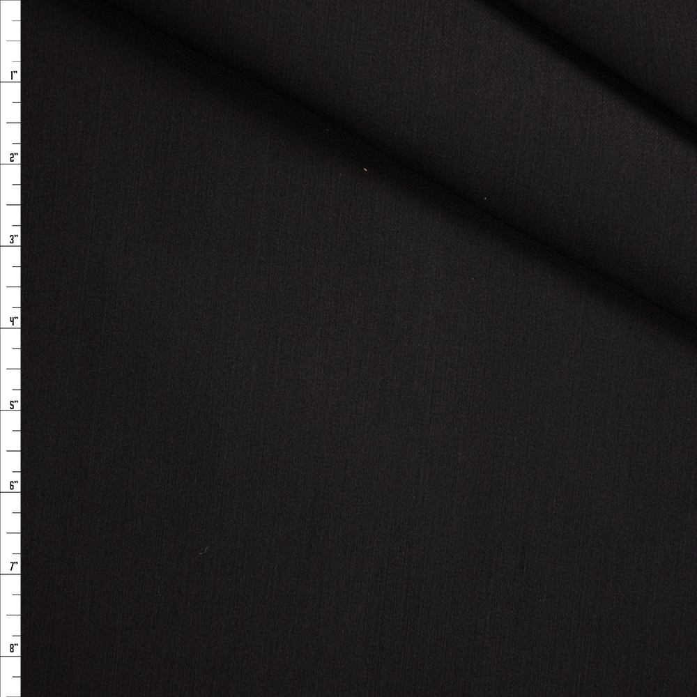 Cali Fabrics Black #1 Designer Stretch Midweight Denim from ‘True ...