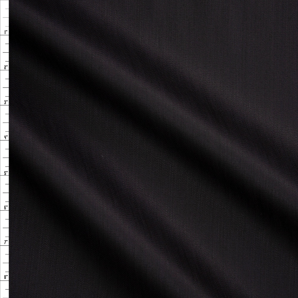 Cali Fabrics Black #2 Designer Stretch Midweight Denim from ‘True ...