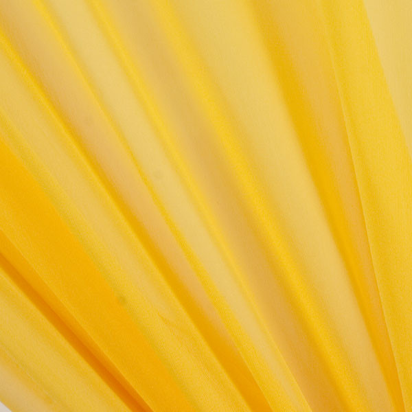 Cali Fabrics | Yellow Two-Tone Chiffon