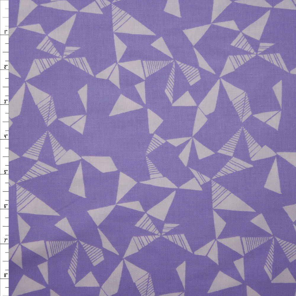 Cali Fabrics Fractals Lilac Quilter’s Cotton Print from Boundless ...