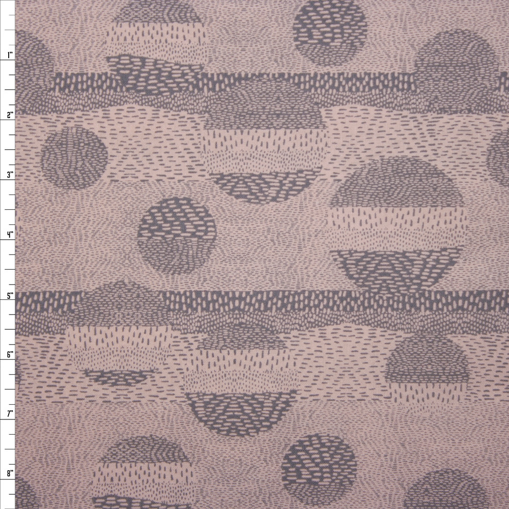Cali Fabrics Via Blush Geometric Quilter’s Cotton Print from Boundless ...