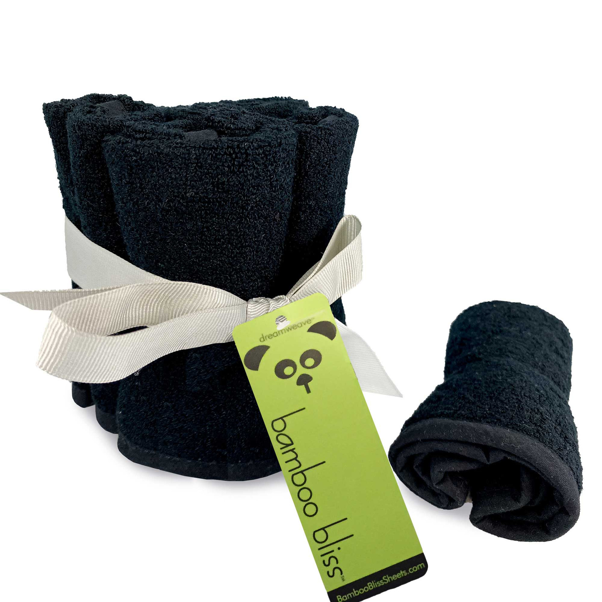 Eco-Luxe Bamboo Facial Washcloths | Bliss Villa by Dreamweave Bamboo Bliss
