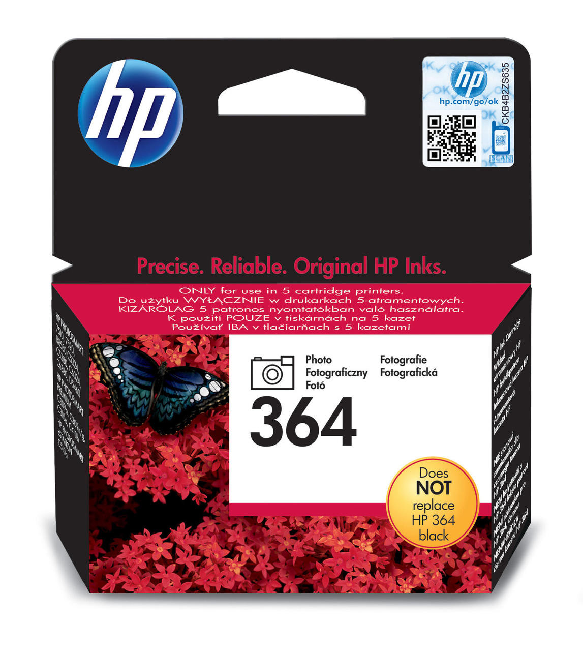 HP 364 Original Photo black Ink Cartridge