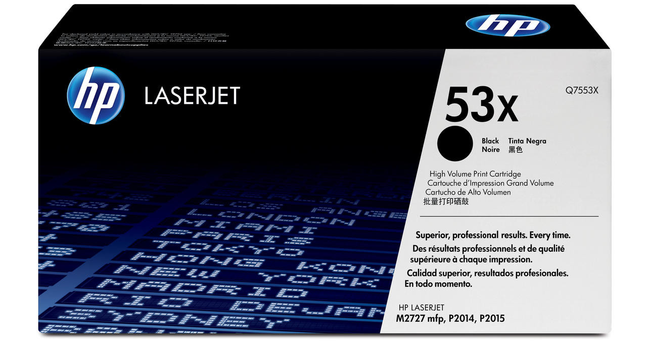 HP 53X Original Black Toner Cartridge