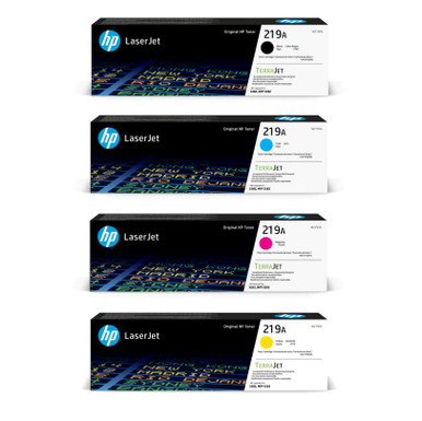 HP 219A 4 Colour Toner Multipack (W2190A,W2191A,W2192A,W2193A)