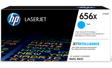 HP 656X Original Cyan Toner Cartridge (CF461X)